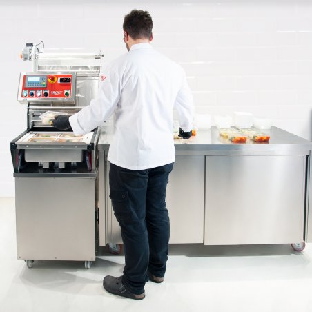 Valko TVG 60 H35- Termoselladora de barquetas con vacío en ATM y Skin-Pack