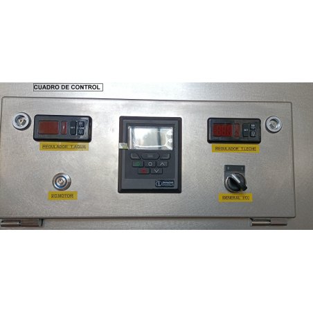 Cubas de cuajar con cuba doble cero a vapor de 1.500 litros