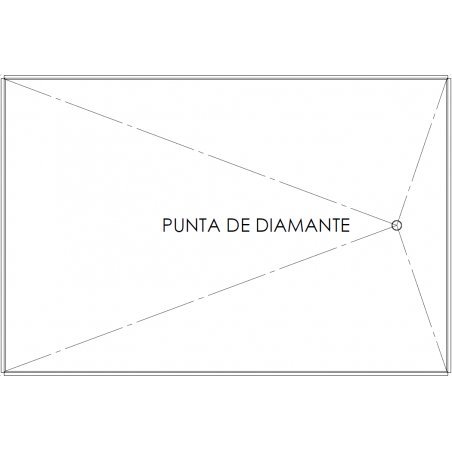 Bandeja de desuerado para quesos con desagüe de sobremesa